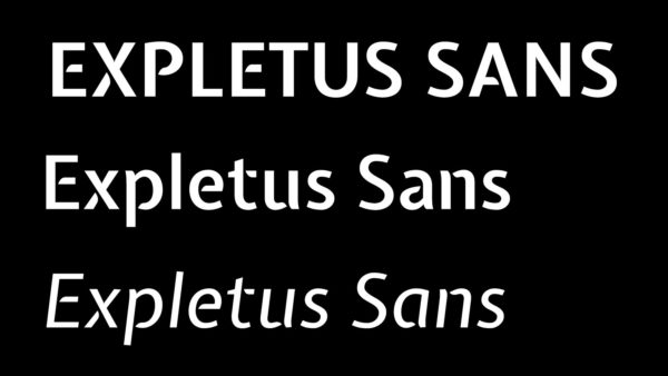 Expletus Sans Family Download — Pixelbag Free Design Resources