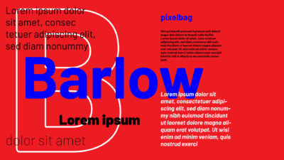 Barlow Font Family Free Download
