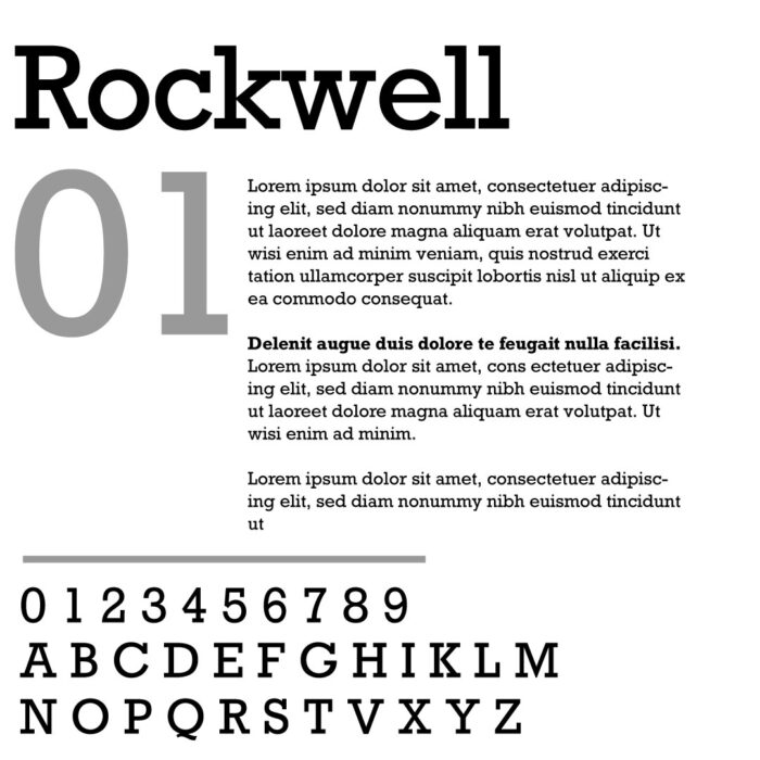 Rockwell Font Family